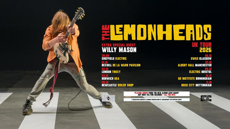 The Lemonheads are coming to Nottingham