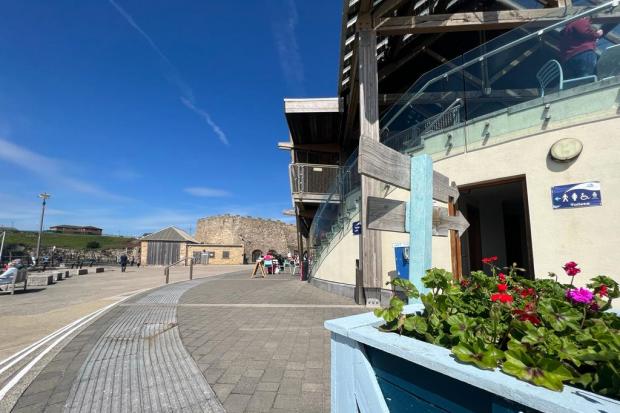 Seafront marina forced to close as wind and rain batters North East coast