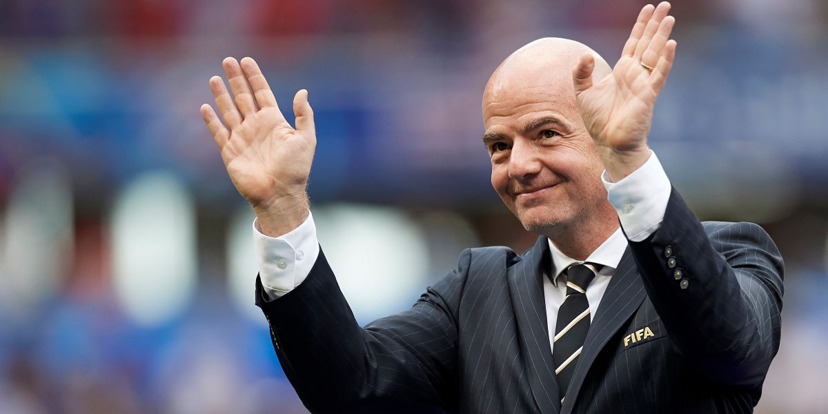 Infantino sagt, die Weltmeisterschaft könne eine gespaltene Welt vereinen
