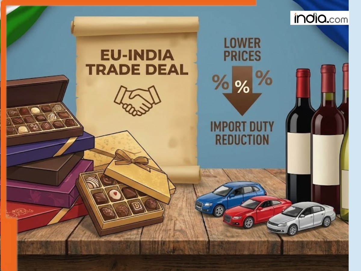 India-EU trade deal explained: Chocolates, wines, cars among products ...
