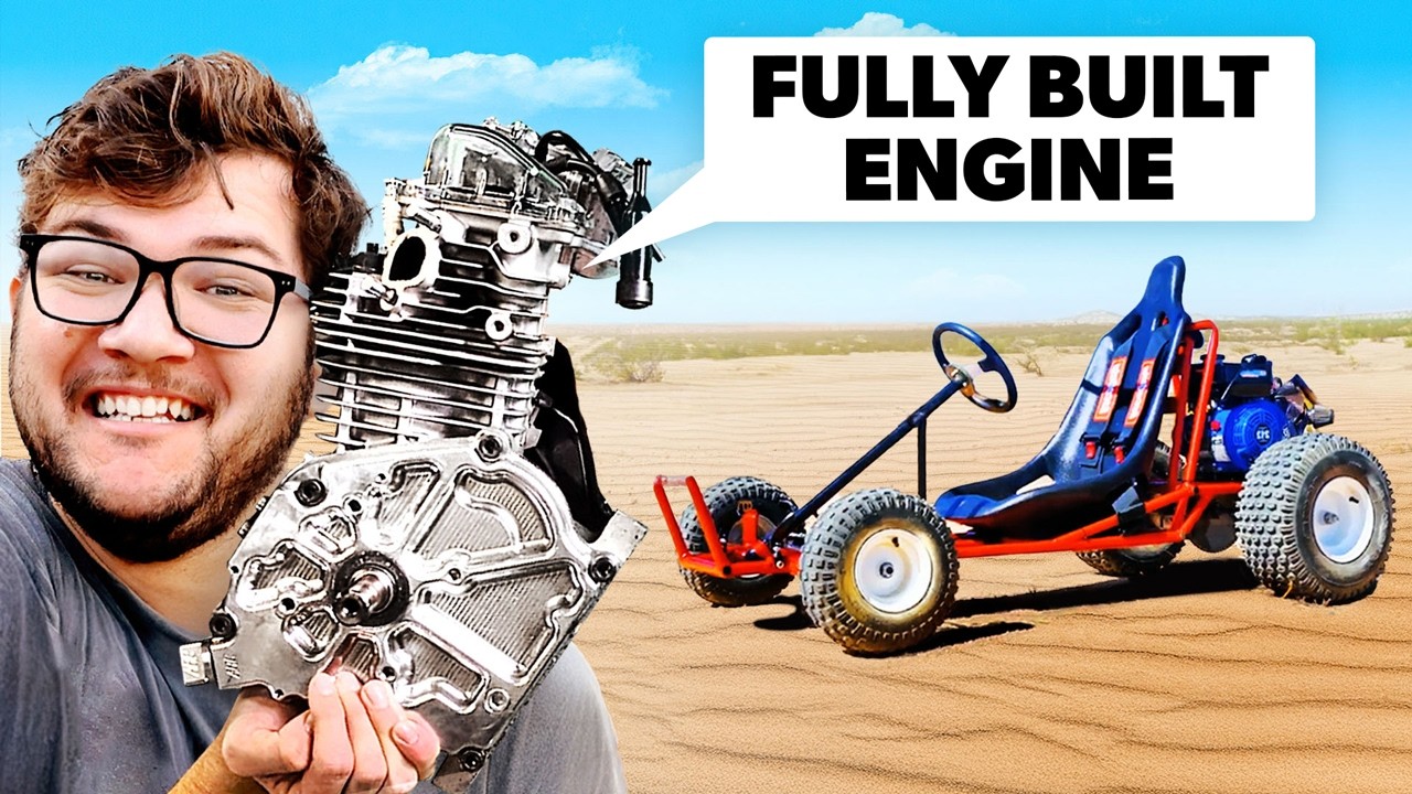 That go-kart wasn’t fast enough… so we made it dangerous