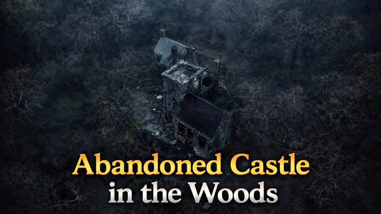 Hidden castle deep in the forest