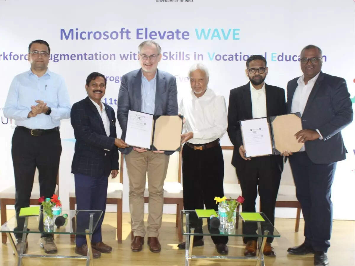 MSDE, Microsoft to train 2 lakh vocational students in AI under ...