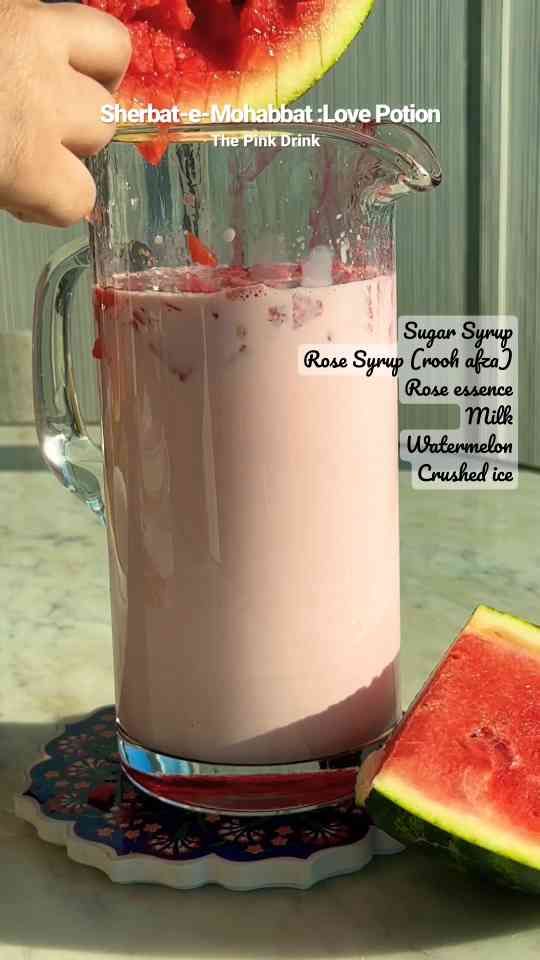 #pink #drinks #recipes #easyrecipe #food #delhi #ramadan #milkshake # ...