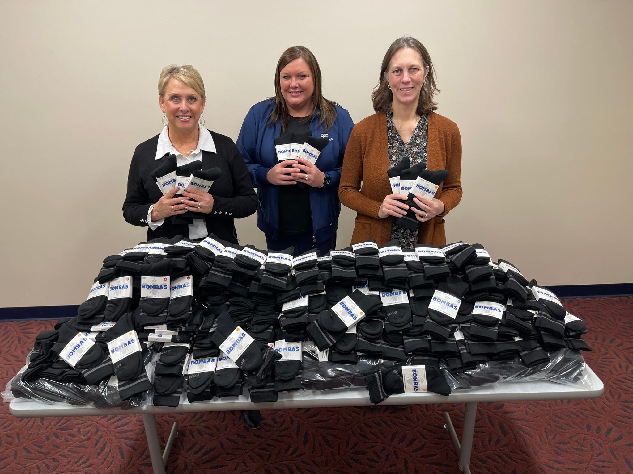 Agnesian HealthCare receives 6,000 pairs of socks for local patients