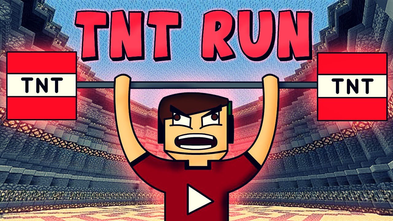 GANEEEEE! - MINECRAFT GAMES: "TNT RUN"