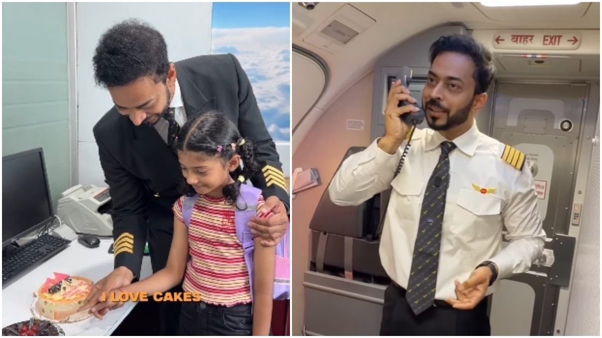 Air India Express pilot retires as daughter narrates video of his final ...