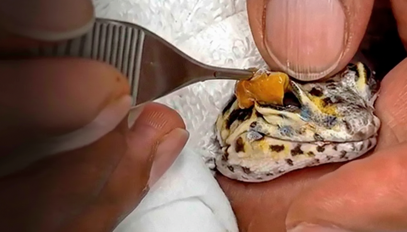 The dangerous biology behind a reptile that cannot shed properly