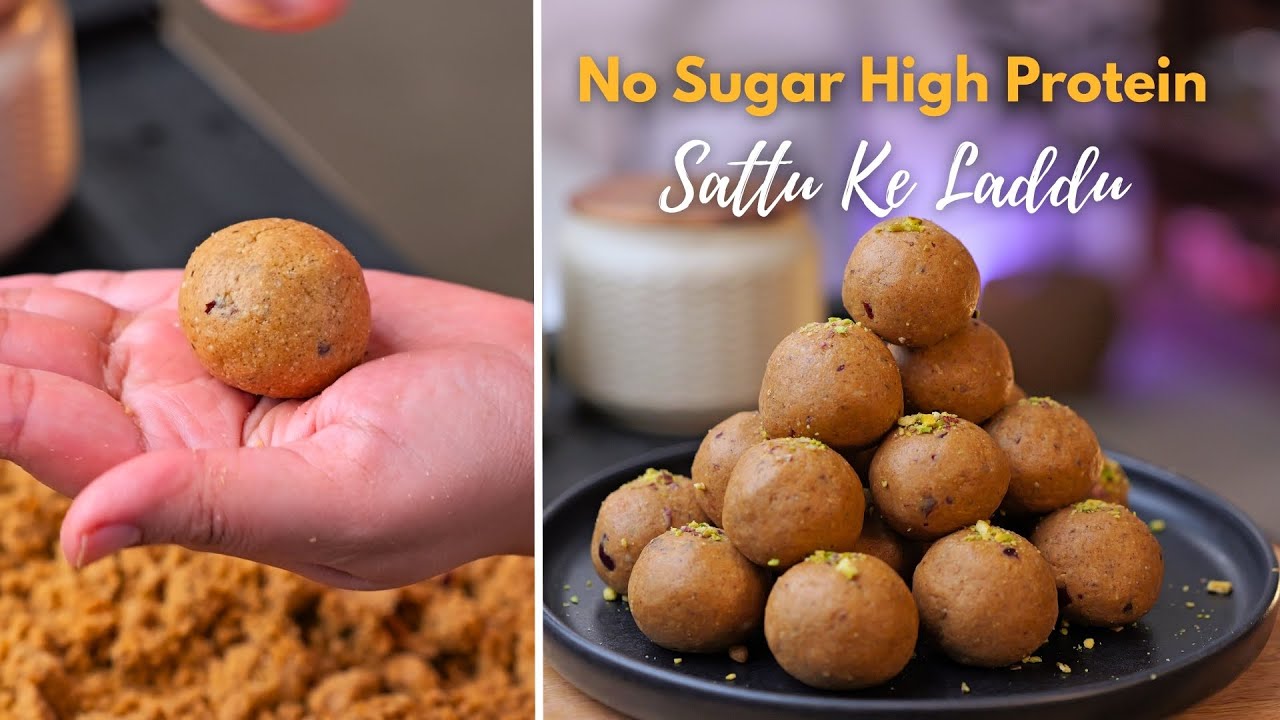 Winter special protein laddu for skin glow, hair strength, and immunity