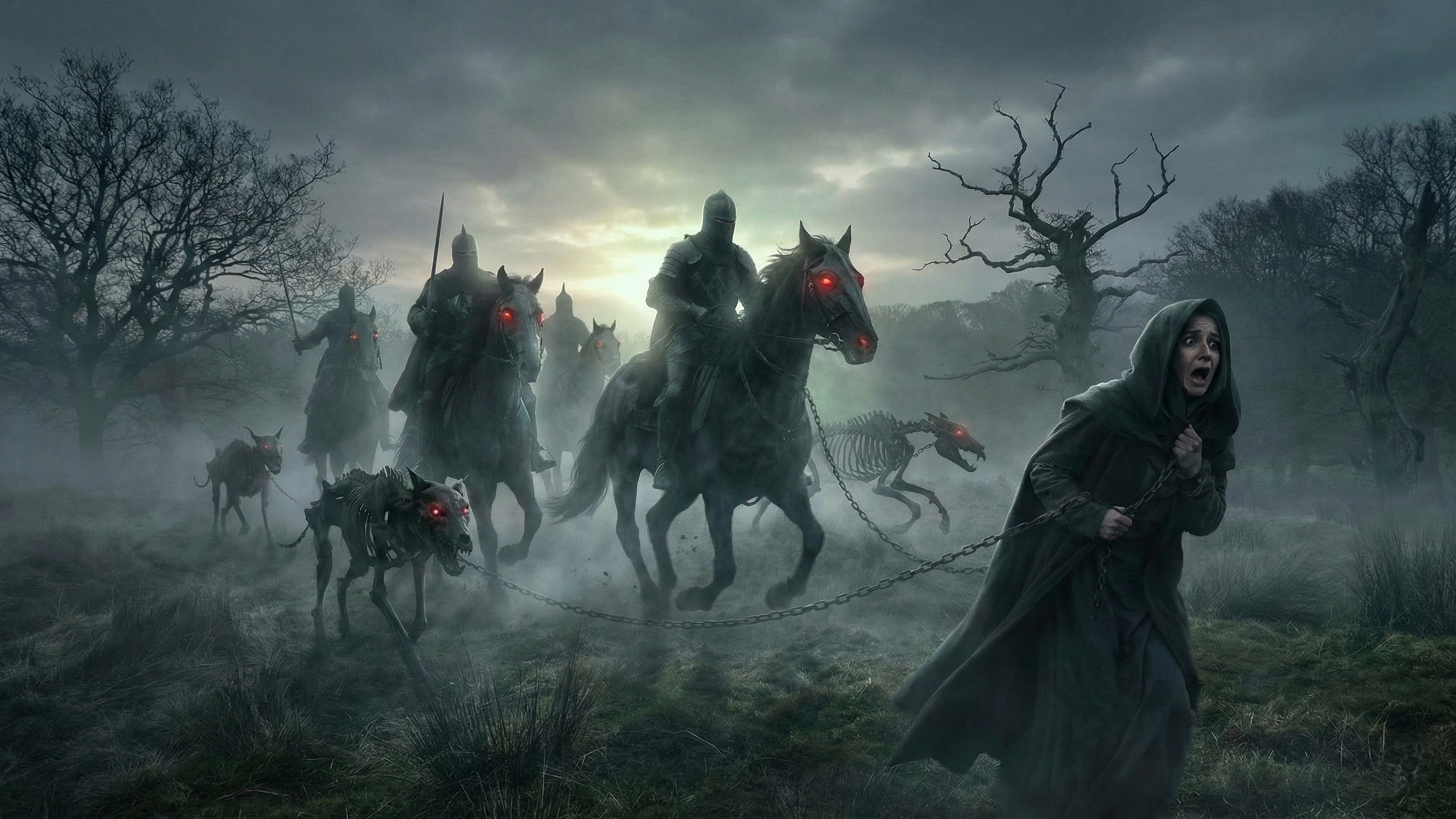 The wild hunt: Chilling tales of ghost riders and hellhounds