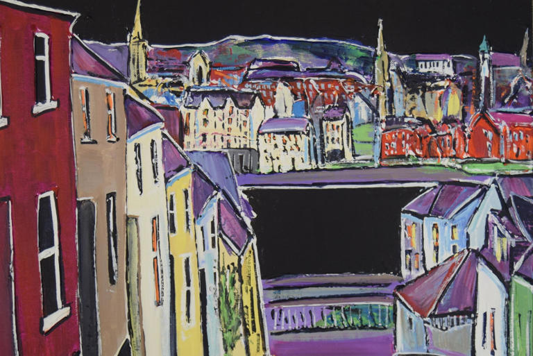 Artist Adrian Margey to host exhibition inspired by Derry and the north ...