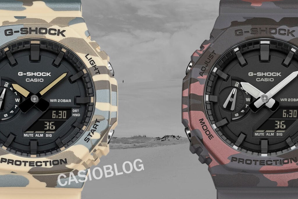 Casio’s G-Shock GA-2100 series gets a military makeover in latest leak
