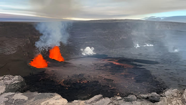 Kīlauea’s 1,575-foot lava jets spread ash to Hilo, test hazard messaging