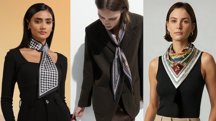 This season's easiest styling upgrade comes in the form of a neck scarf