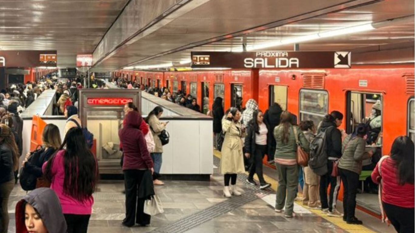 Caos en esta línea del Metro CDMX hoy: retrasos, trenes detenidos y ...