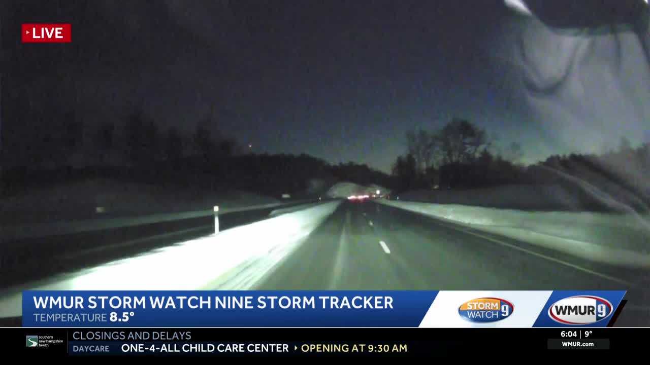 Road conditions across NH still slippery amid Tuesday morning commute