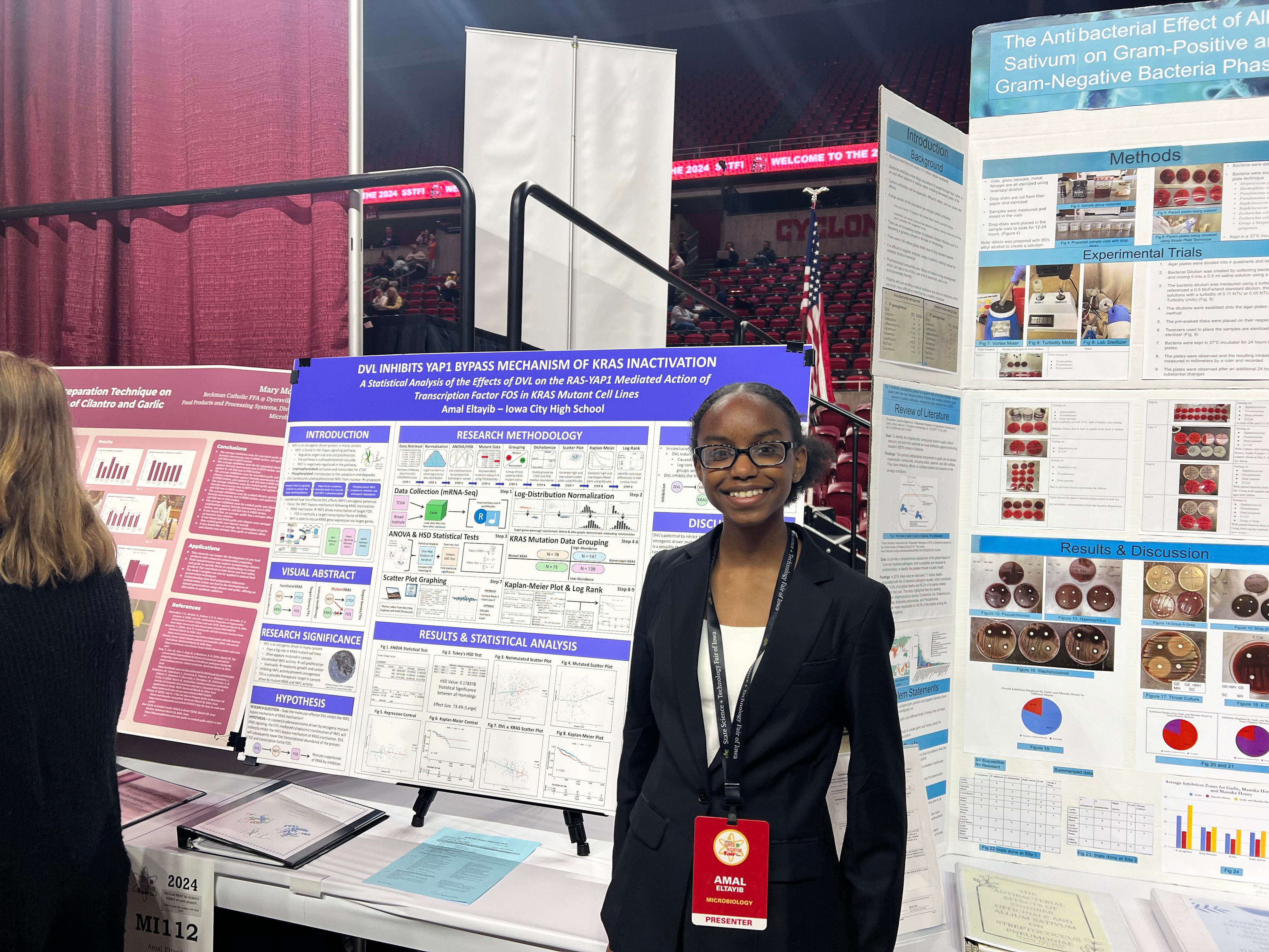 City High student of the month presents at science fairs nationwide and ...