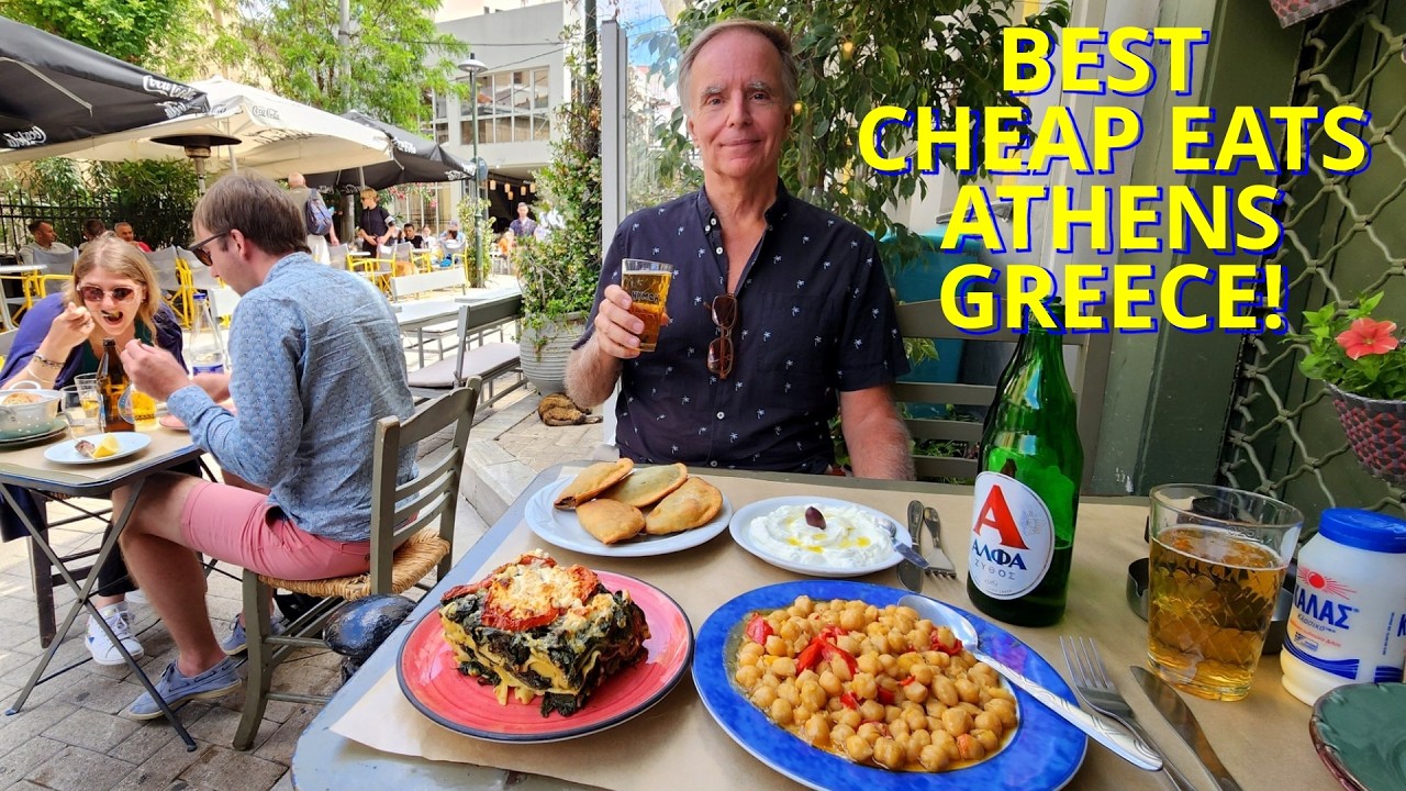 Athens cheap eats food tour! Best budget friendly options in Athens ...
