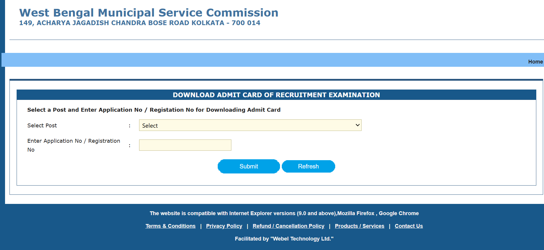 WBMSC assistant engineer admit card 2026 released at mscwbonline.in ...