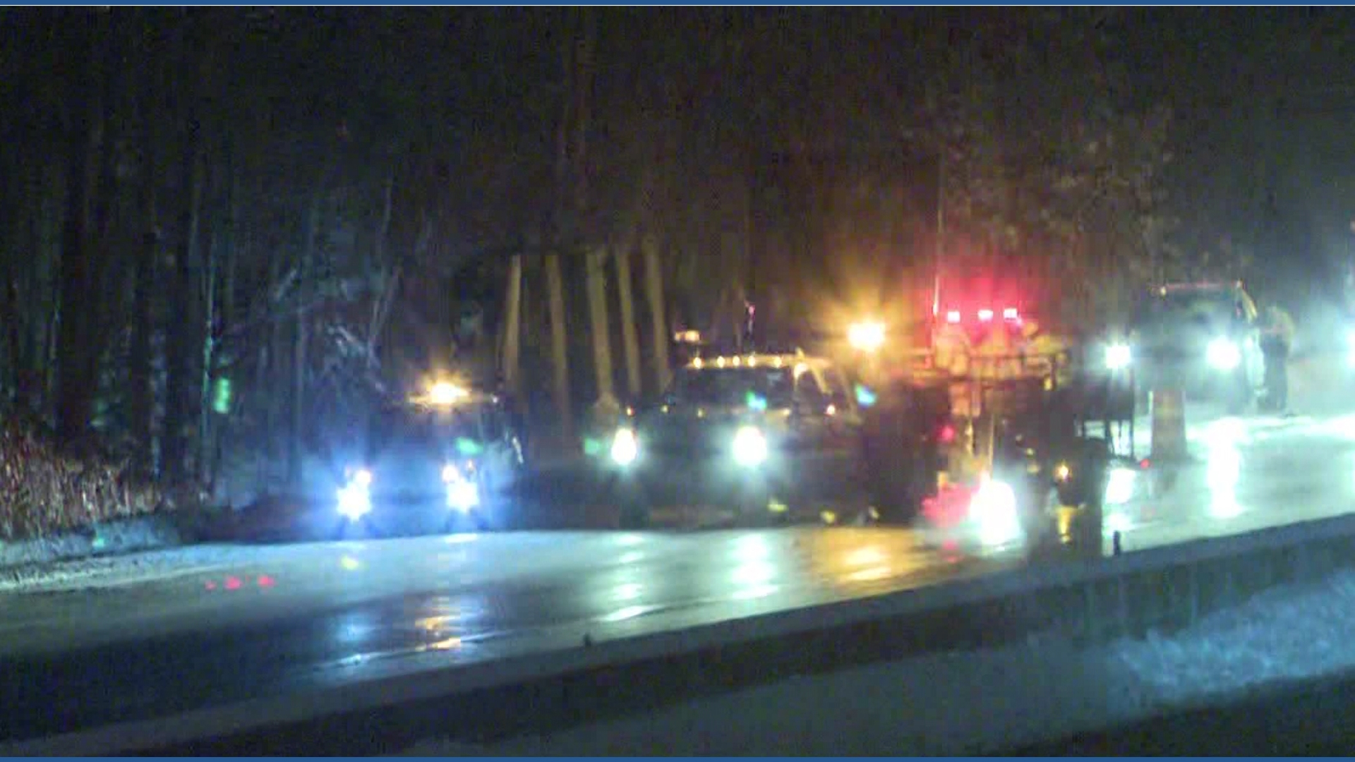Ohio Turnpike closed overnight after truck carrying calcium ...