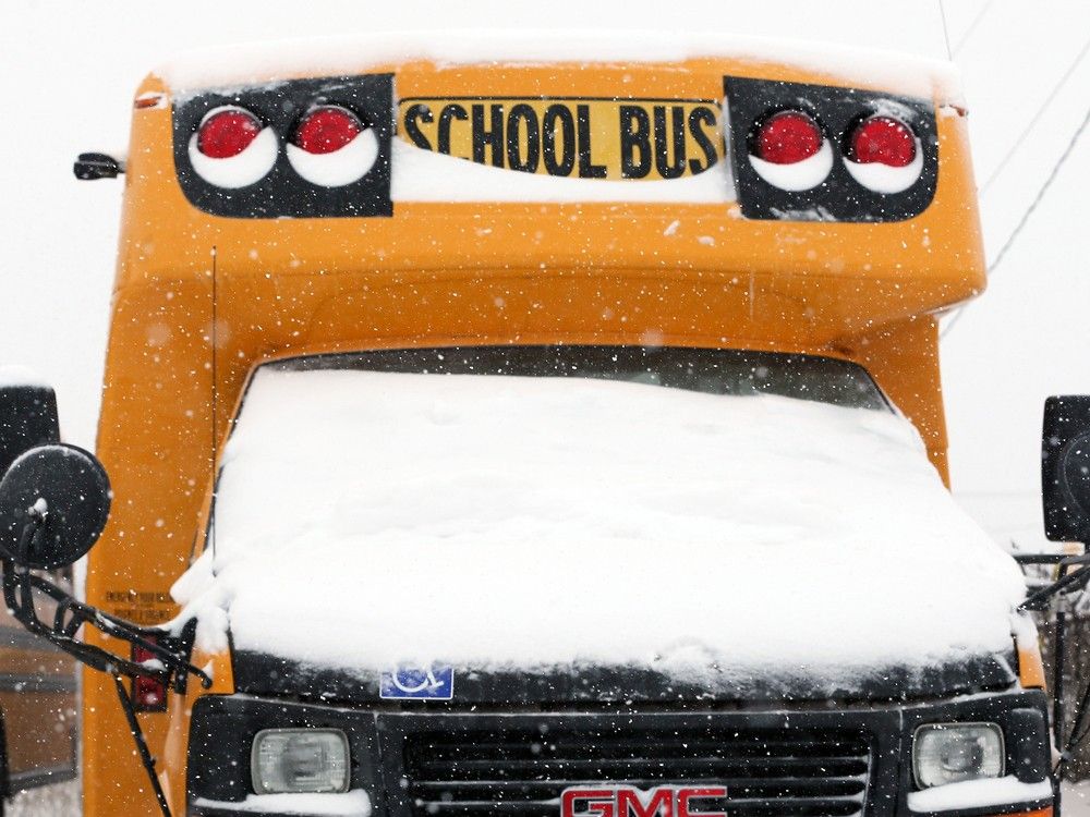 Essex County school buses cancelled again; Windsor buses OK