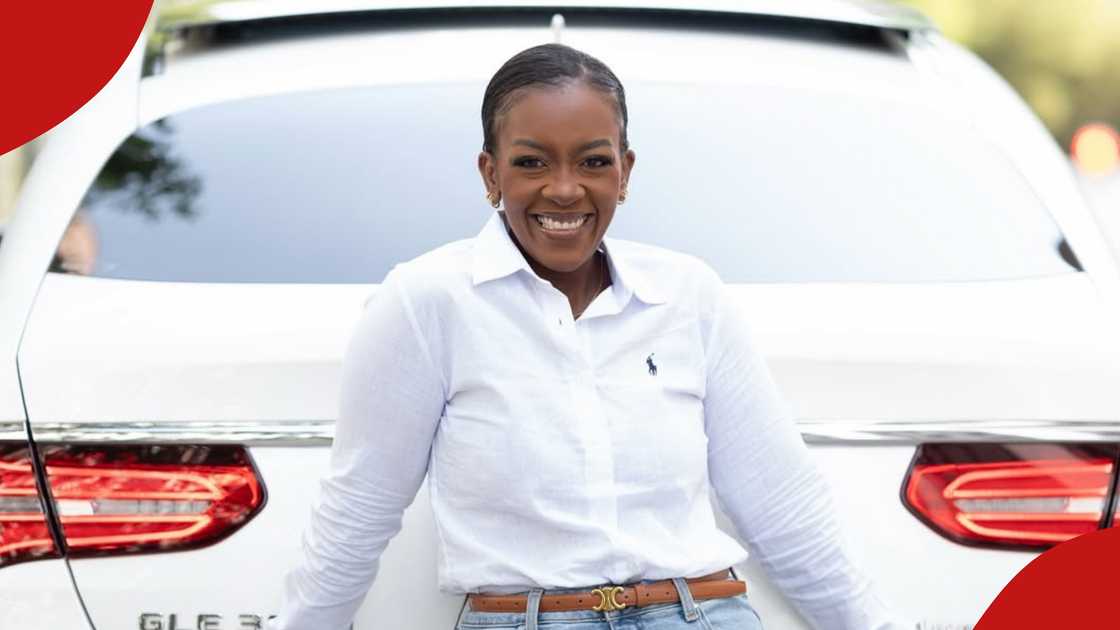 Murugu Munyi gifts herself sleek Mercedes Benz worth KSh