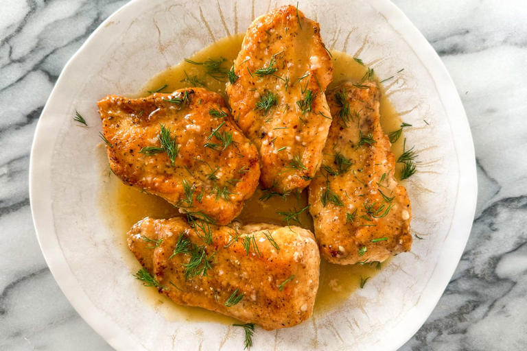 Katie Couric's 5-ingredient chicken is my favorite—it's so delicious