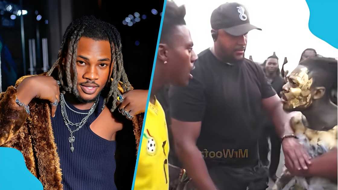 Ghanaian actor breaks the silence after being pushed away by Speed’s ...