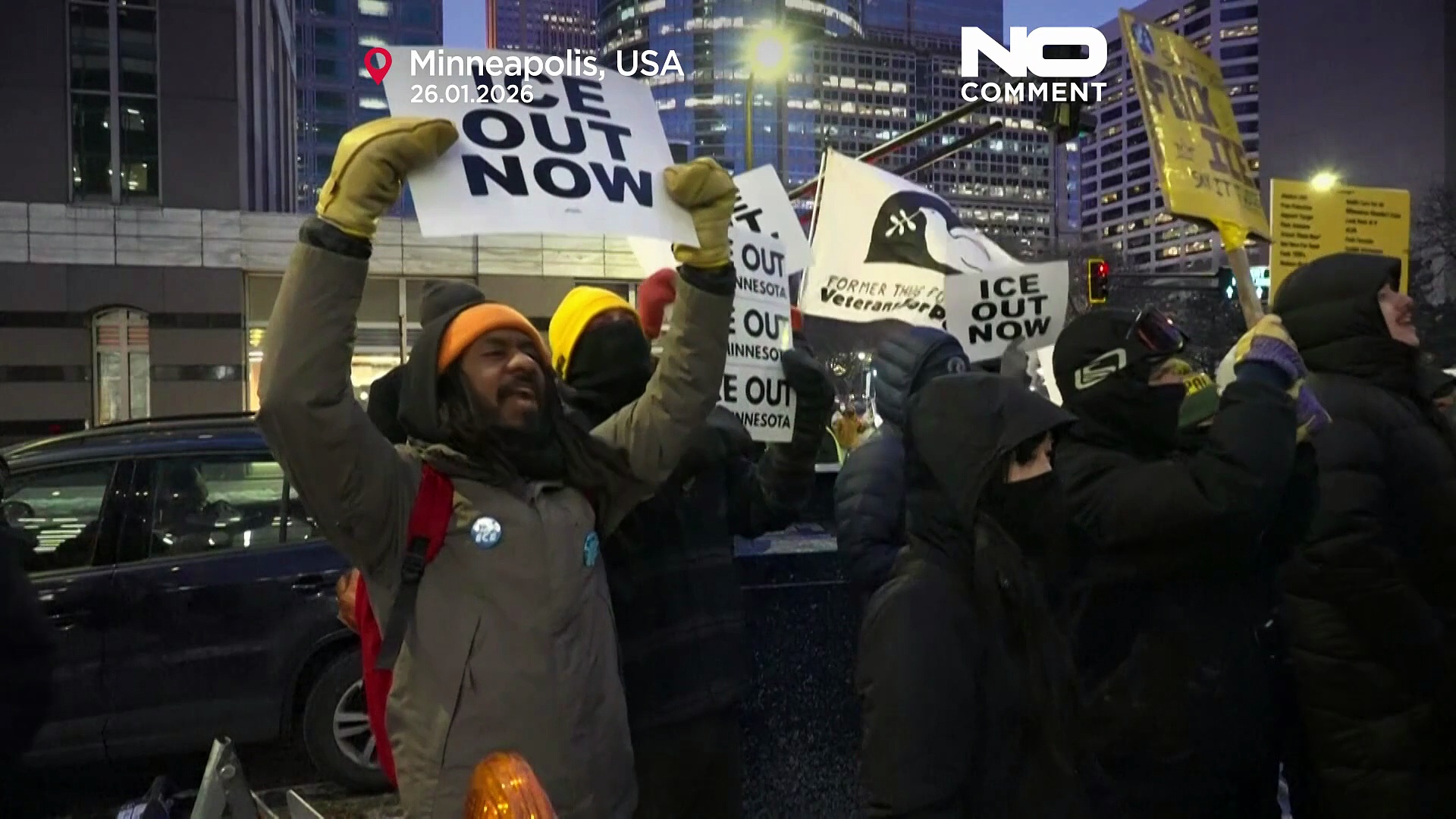 Minnesota: Protests continue as some agents prepare to leave the city