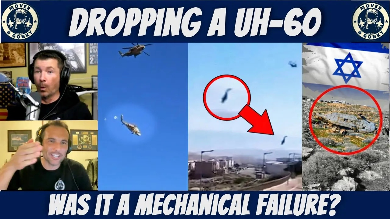 CH-53 heavy-lift helicopter drops Black Hawk - wild footage