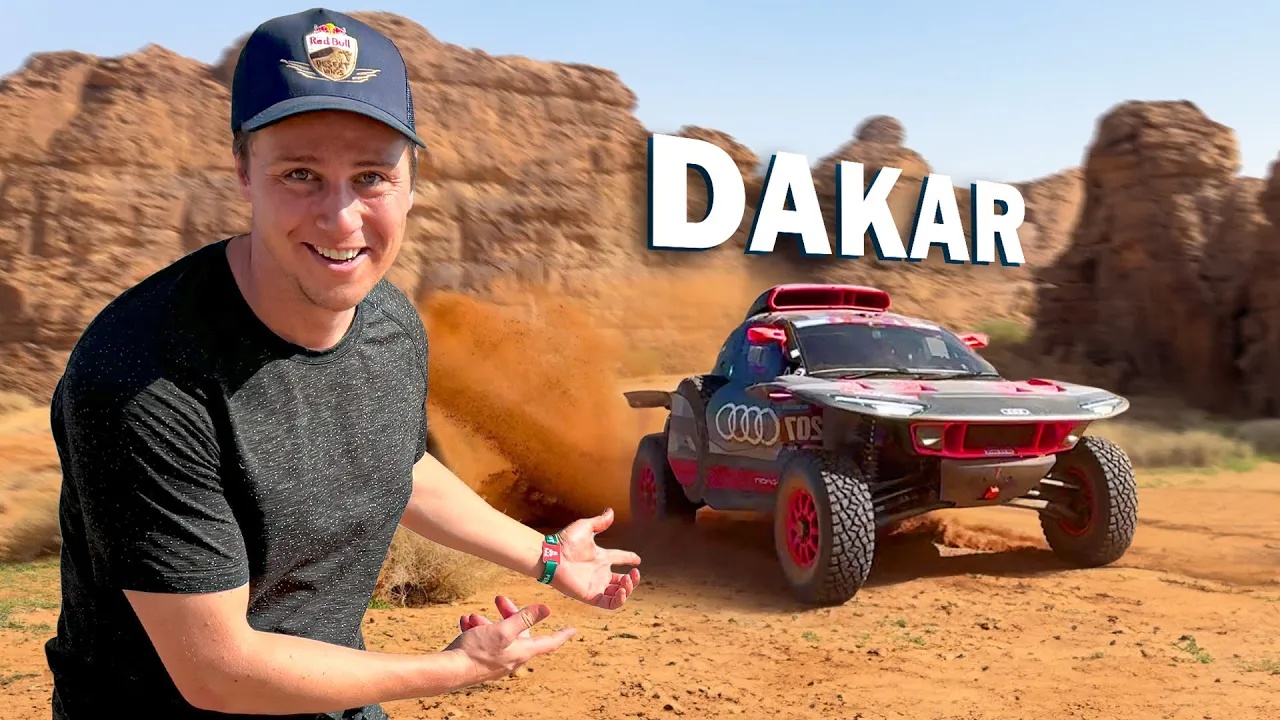The moment this Dakar Rally race becomes dangerous