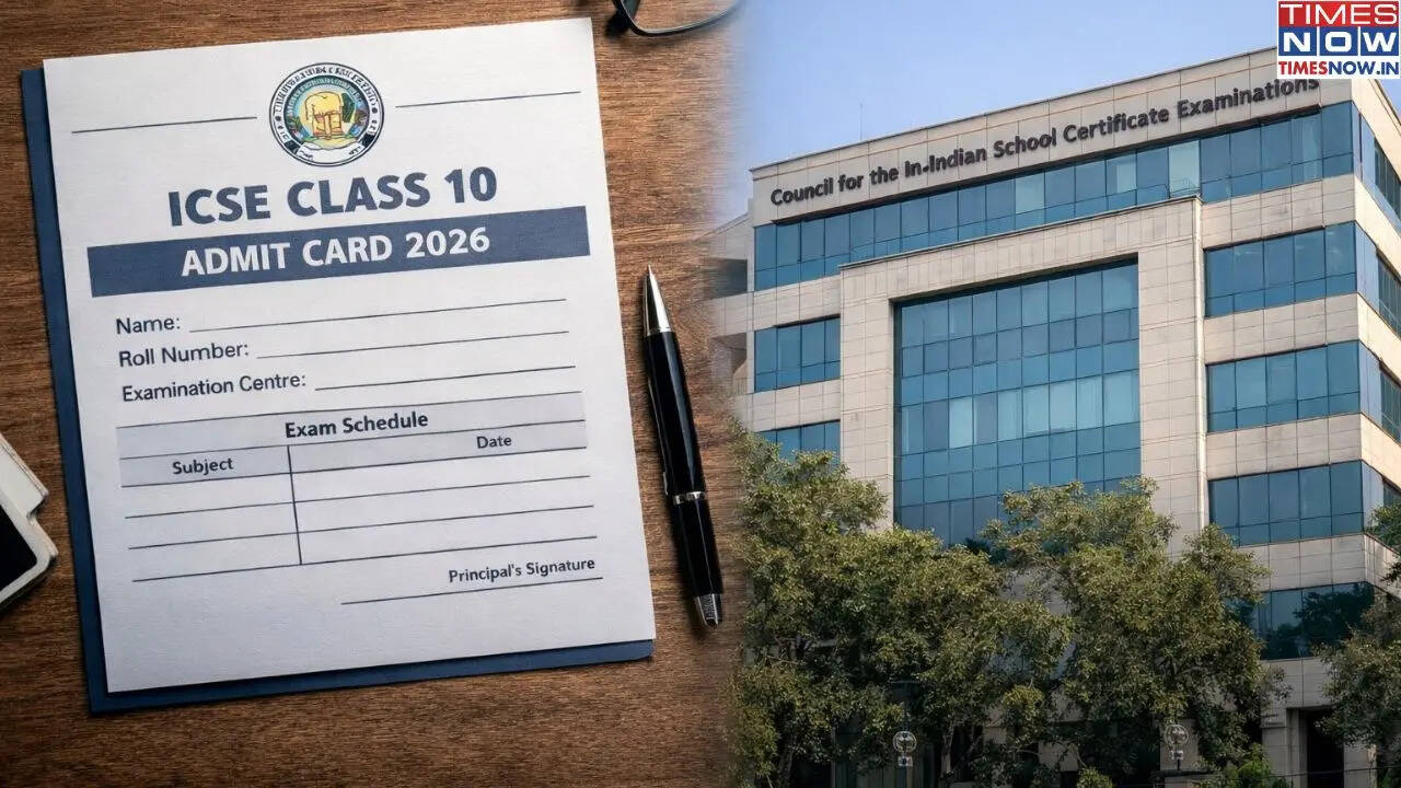 ICSE Class 10 admit cards released; board exams set to commence on ...
