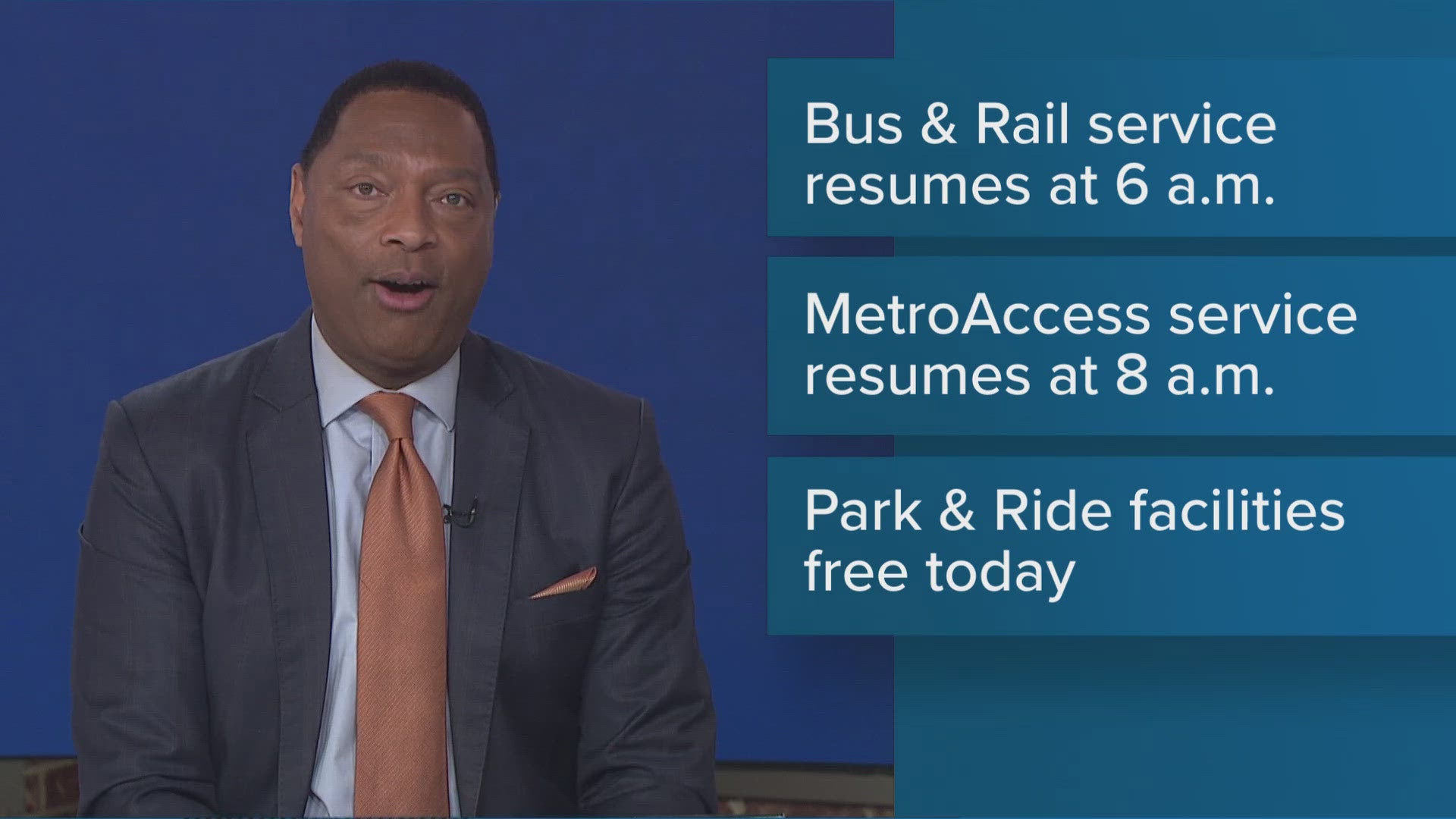 Metro provides updates ahead of winter weather conditions