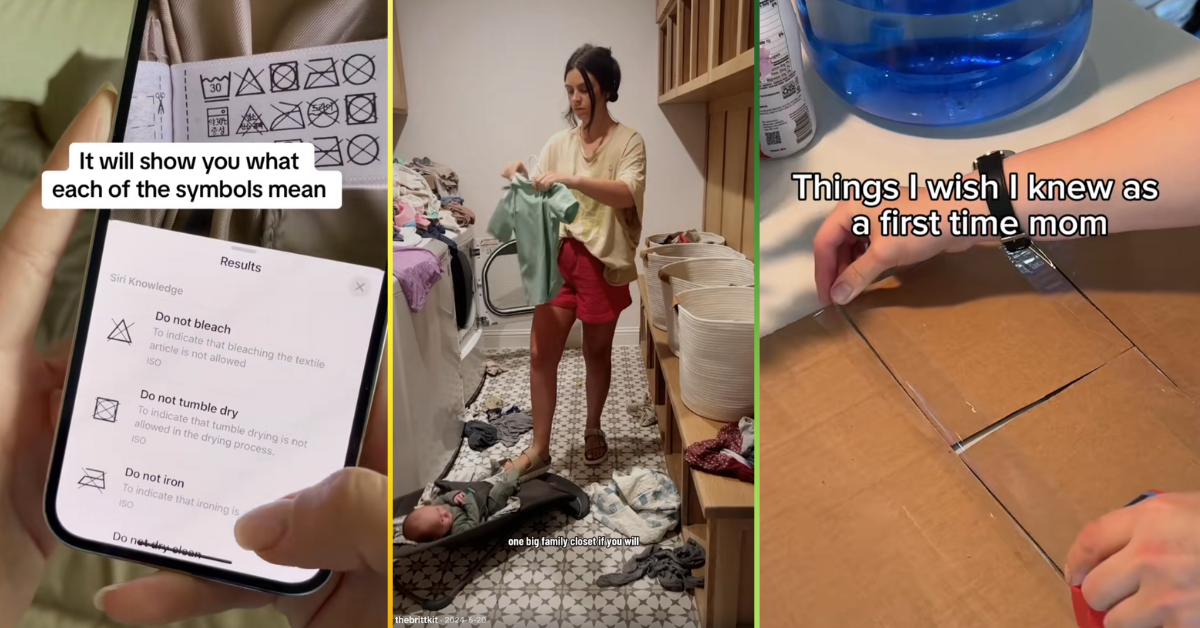 10 laundry hacks we found on TikTok that parents need to see