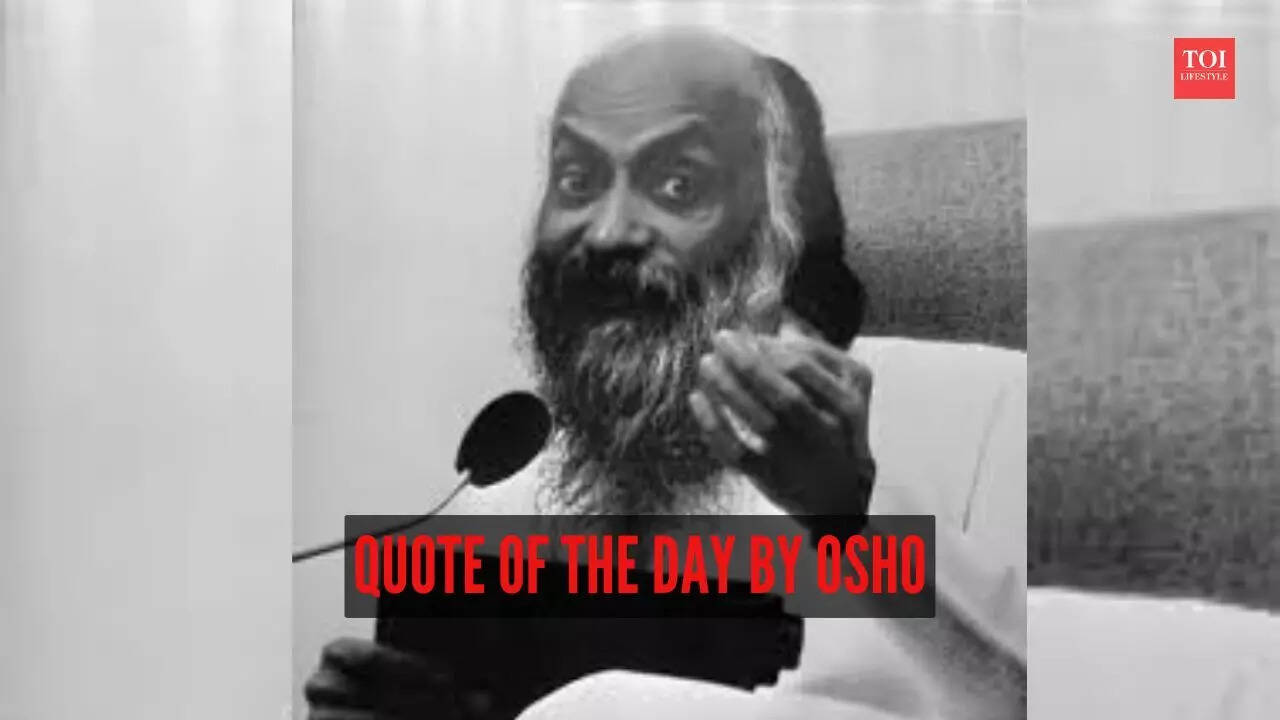 Quote of the day by Osho: “To be creative means to be in love with life ...