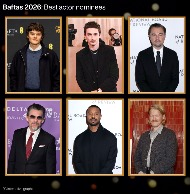 BAFTA film awards 2026: See the full list of nominations