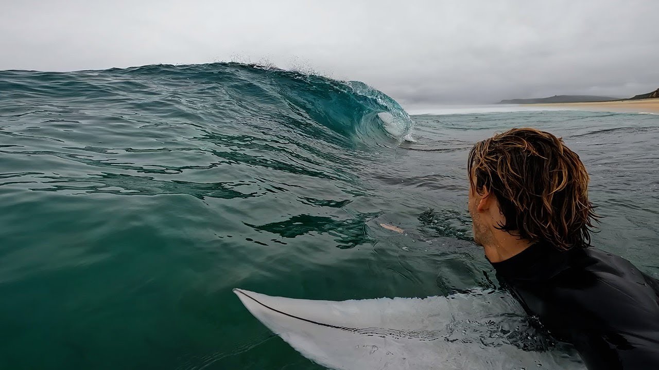 The wave was fast and clean... the bottom was not