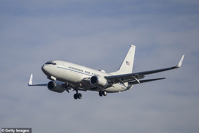 US military 'war room' jet spotted leaving Washington DC as unrest ...