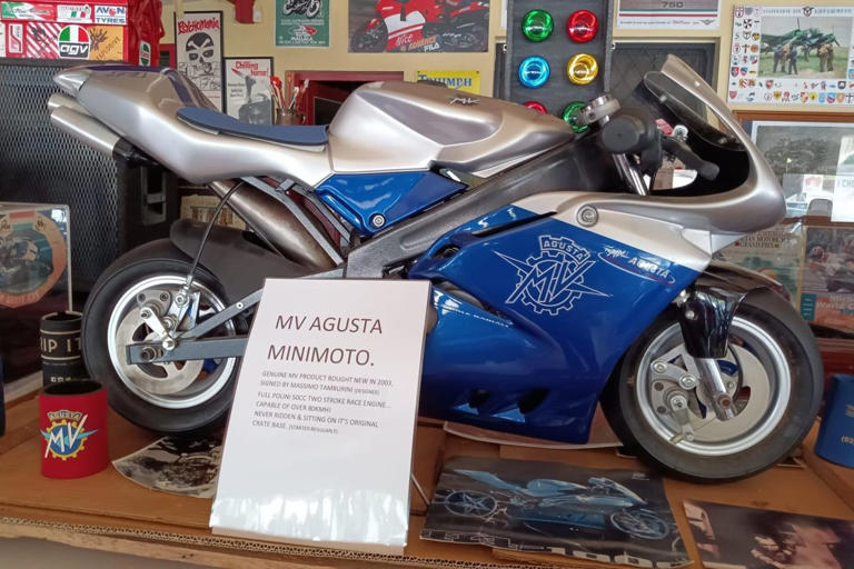 MV Agusta F4 SP01 replica: la rara minimoto firmata Tamburini
