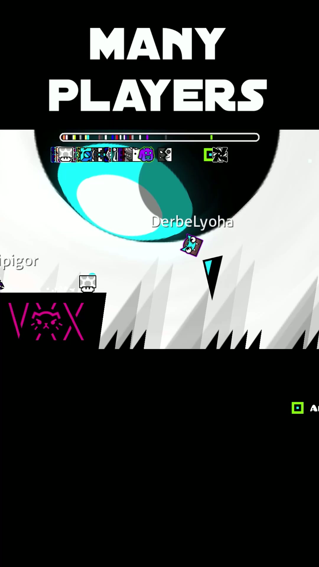 Can You Beat This Insane Many Players Level? #geometrydash #gdupdate # ...