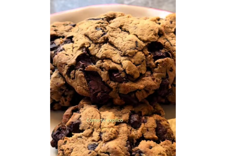 Cómo hacer cookies estilo Nueva York sin azúcar ni harina: receta en ...