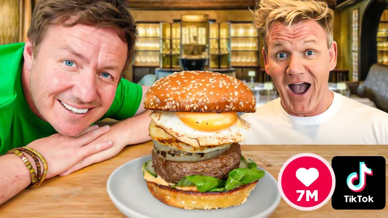 Making Gordon Ramsay’s wagyu burger at home