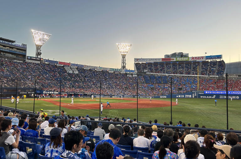 I went to a baseball game in Japan and it was amazing