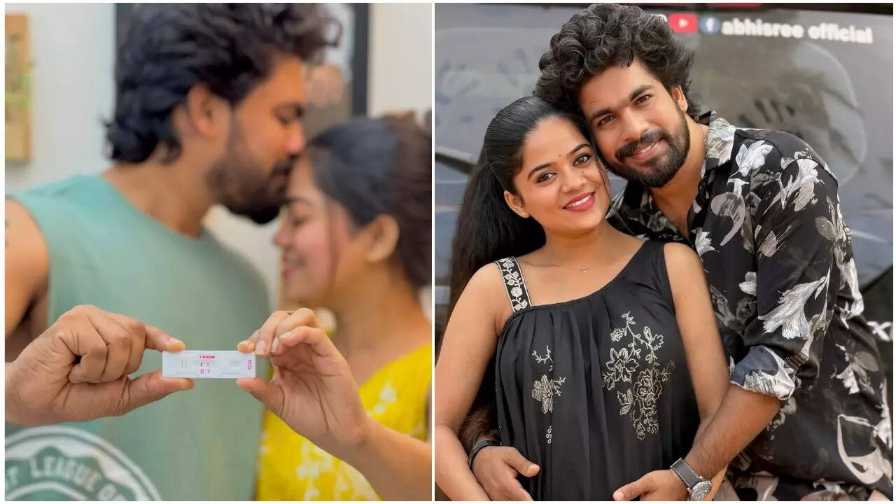 TV couple Abhilash and Sreekutty announce pregnancy with an adorable post
