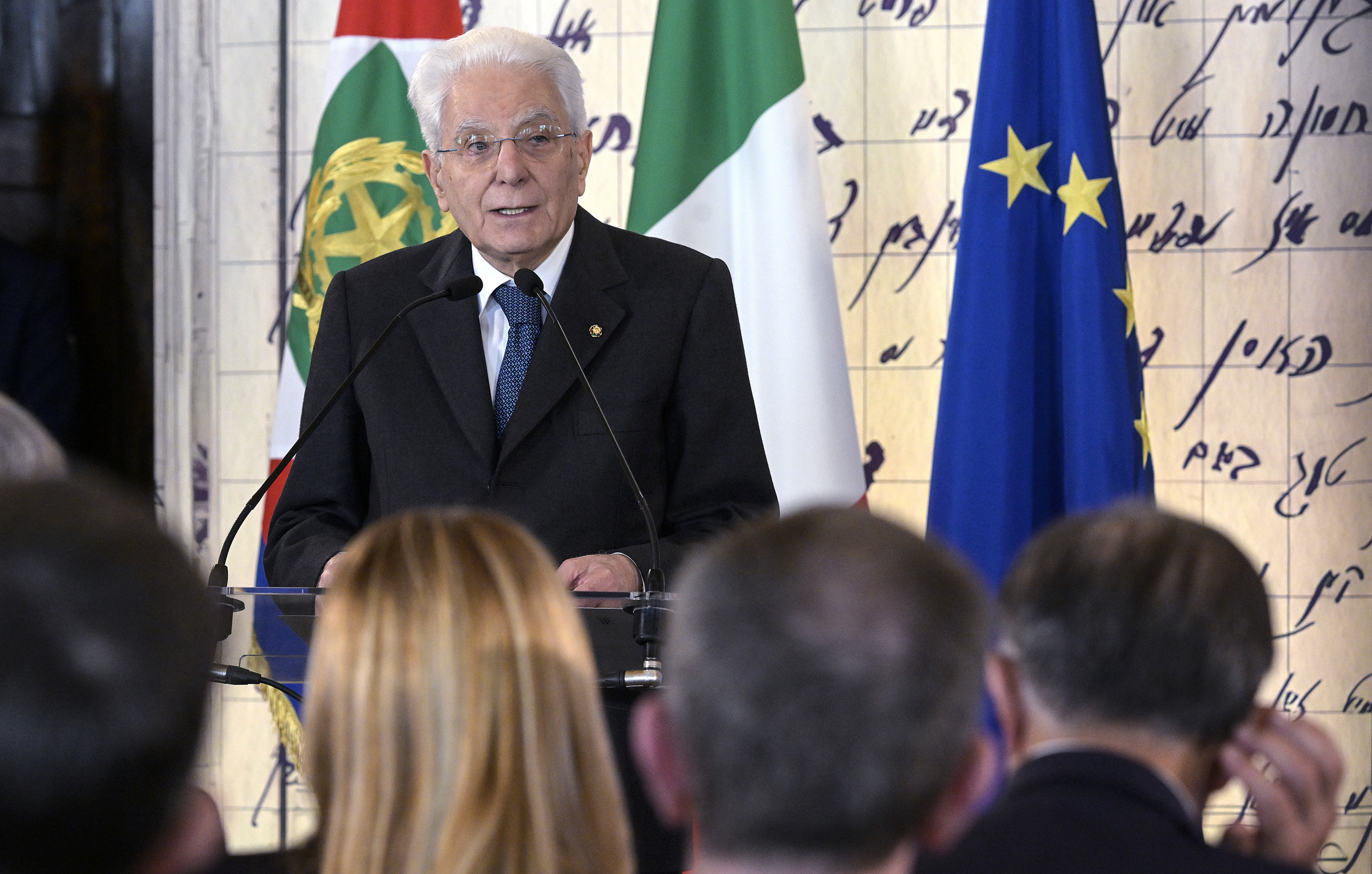 Whole EU needs to rigorously address anti-Semitism, says Mattarella