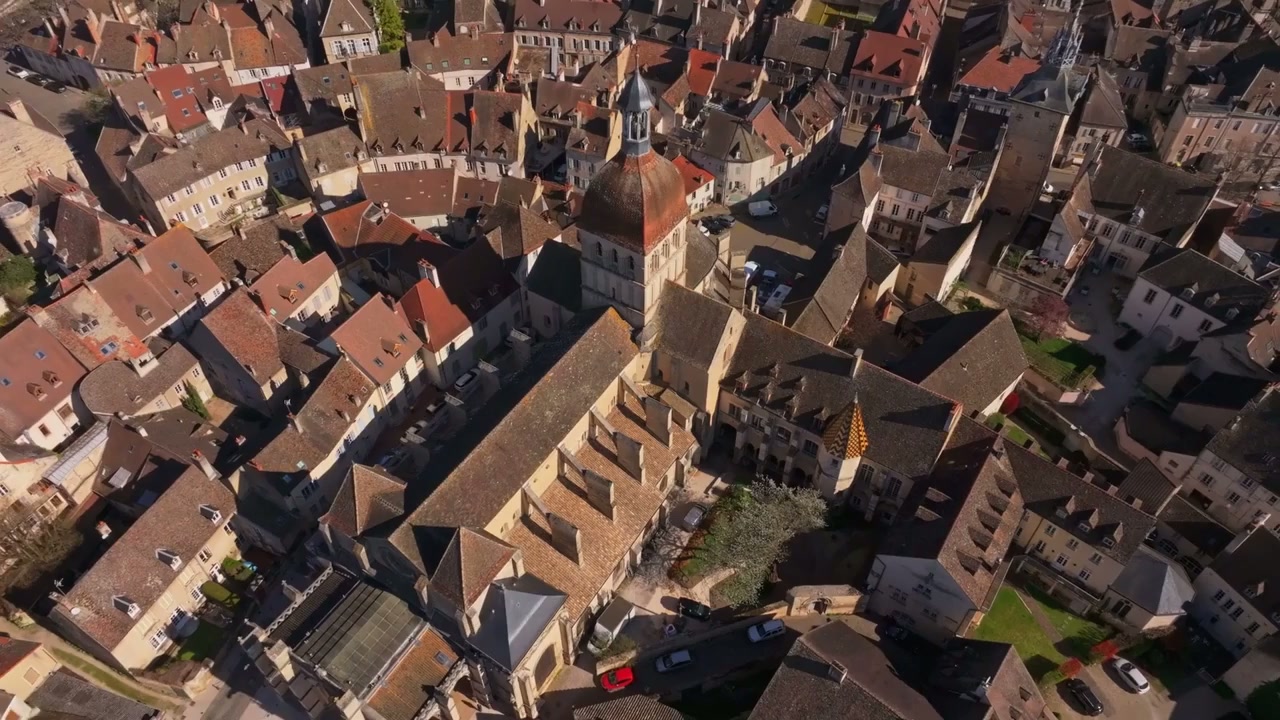 Beaune, France: Drone tour of the heart of Burgundy wine country