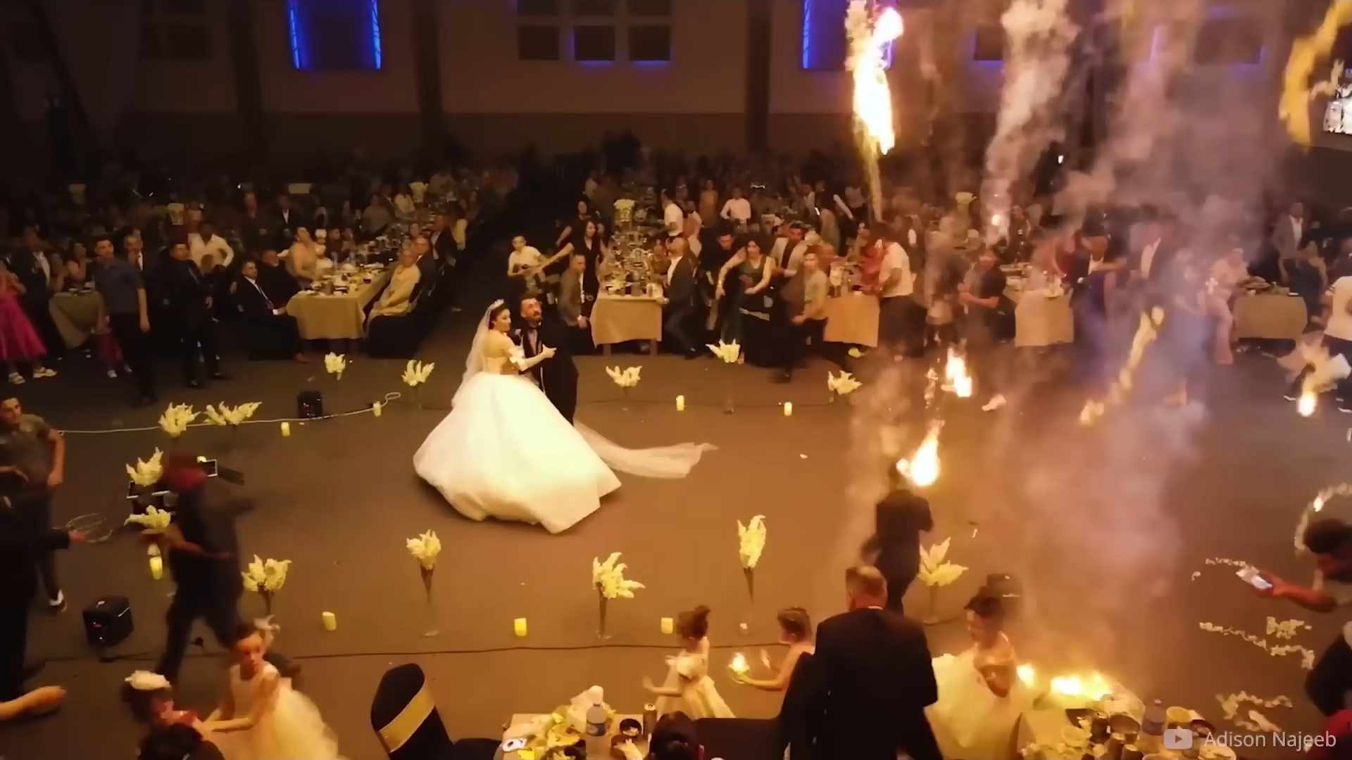 We're on fire! - Wedding turns into a deadly inferno