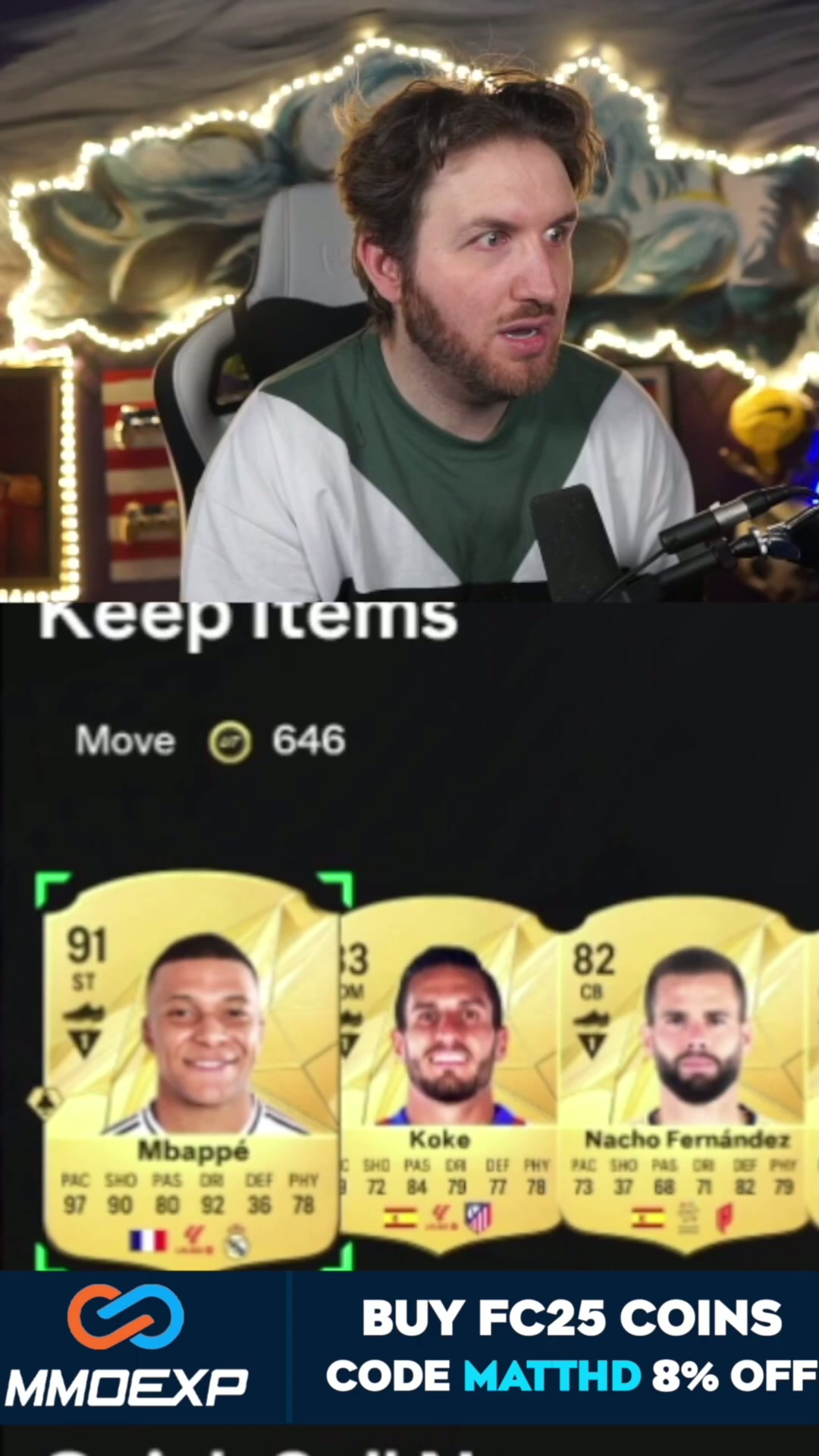 This glitched packed me Mbappe