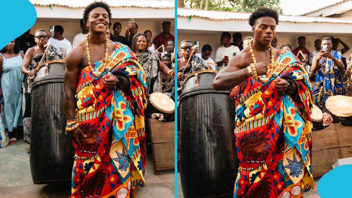 Symbolic meaning of IShowSpeed’s kente cloth during his visit to ...