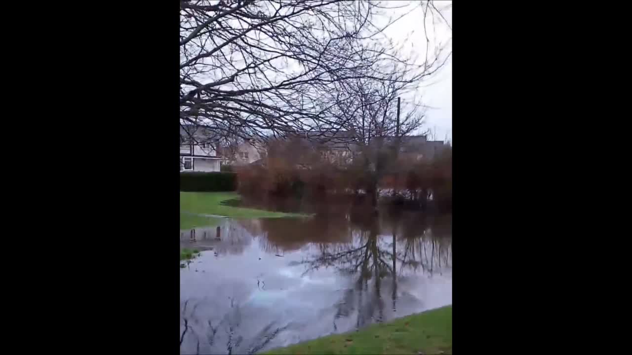 Storm Chandra unleashes flood fury as River Bovey bursts its banks in Devon